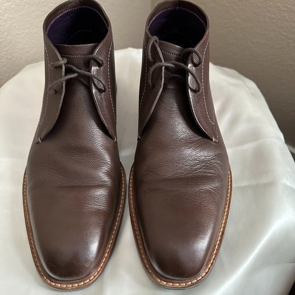 Ted Baker London | Shoes | Mens Azzlan Leather Desert Boots From Ted ...